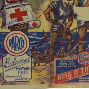 Accents | Parco Gas Advertising Wall Hanging Vintage Petroleum ...